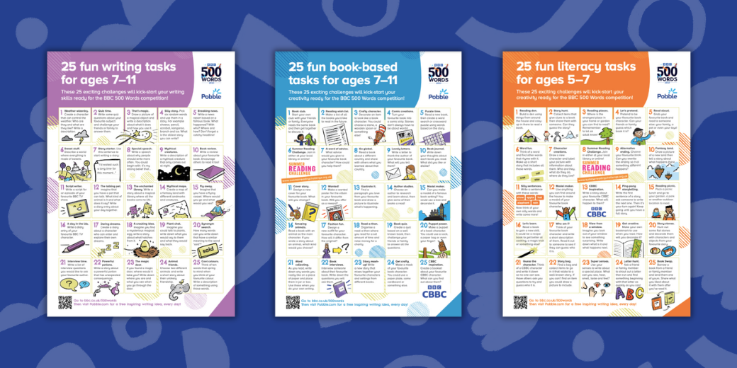 Kick start writing creativity for the BBC's 500 Words Competition