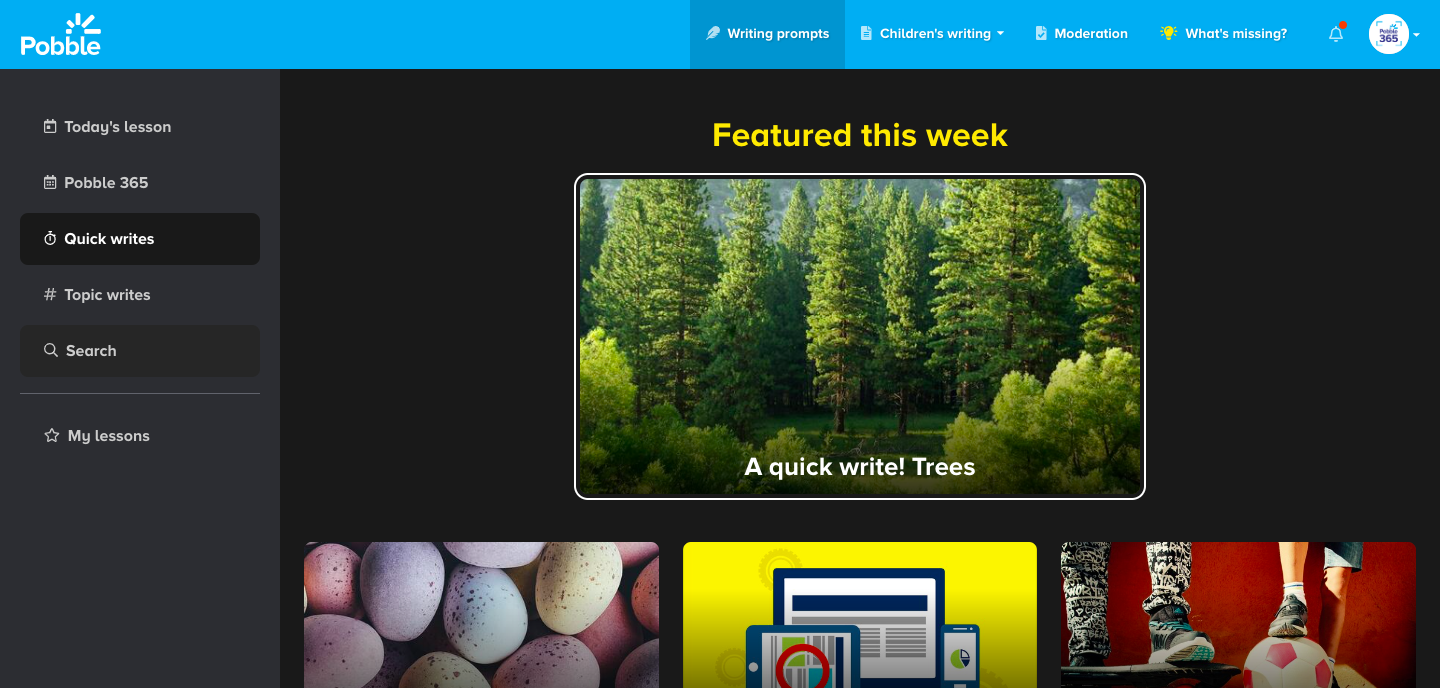 Pobble writing lessons and how they can work for you