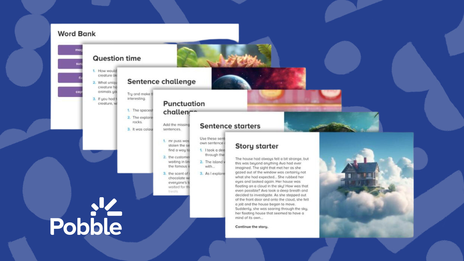 Inspire writing creativity for the BBC's 500 Words Competition