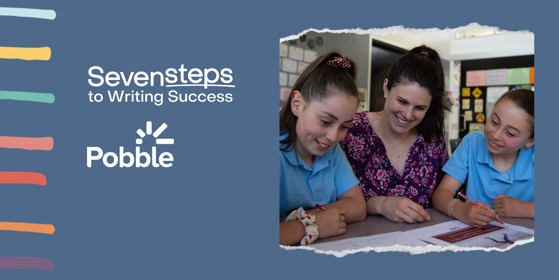 How Seven Steps and Pobble work together to improve student writing